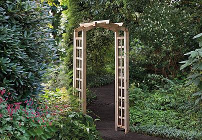 Pergolaset toog 90x50x214 cm geïmpregneerd, geschaafd grenenhout ...